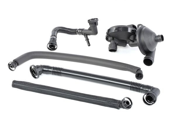 VAICO Repair Set, crankcase breather V20-1871 Cylinder Head, with hose ...